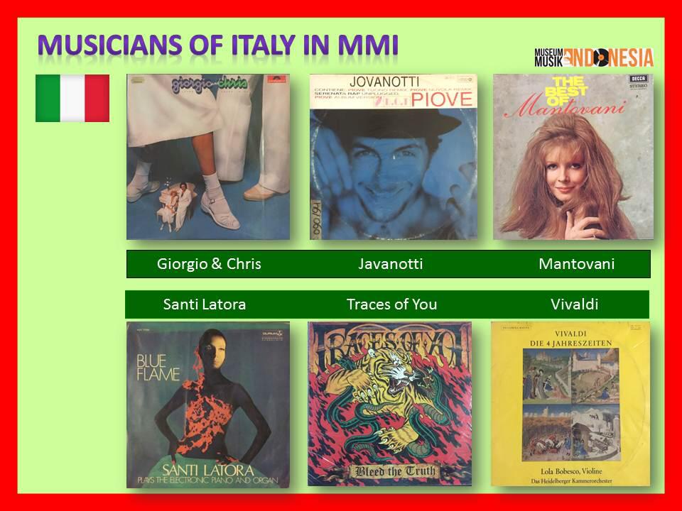 [Database Musik Italy] Mengenal Italy Lewat MMI | Museum Musik Indonesia